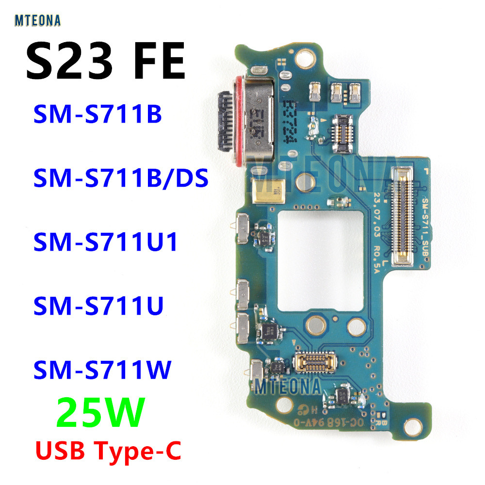 USB Type-C 25W Fast Charging Board For Samsung Galaxy S23 FE SM-S711B ...