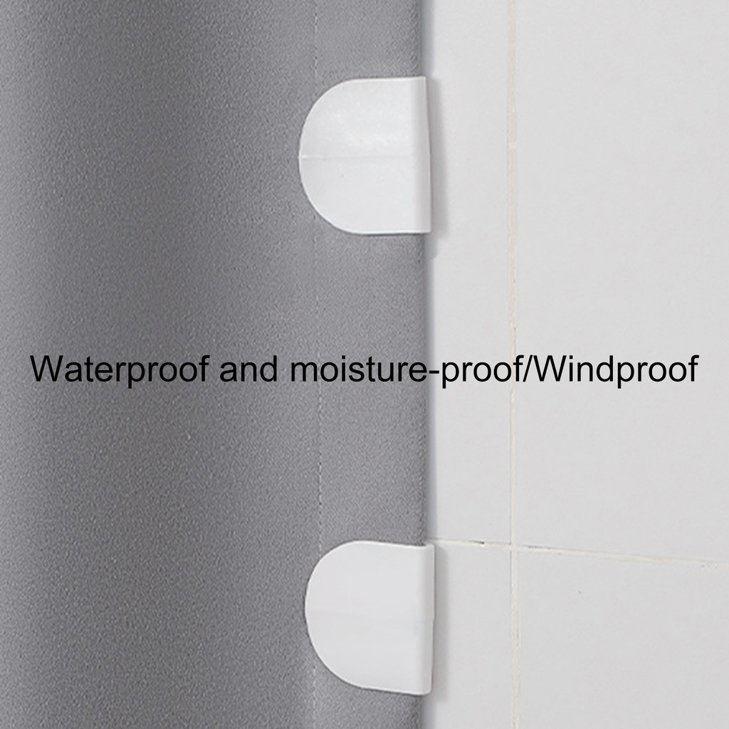 TIMI 4Pcs Shower Curtain Clips Windproof Self Adhesive Easy ...