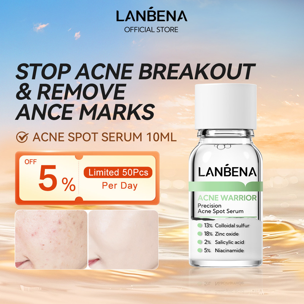 LANBENA Acne Essence Salicylic Acid Anti-acne Serum Lighten Acne Scars ...
