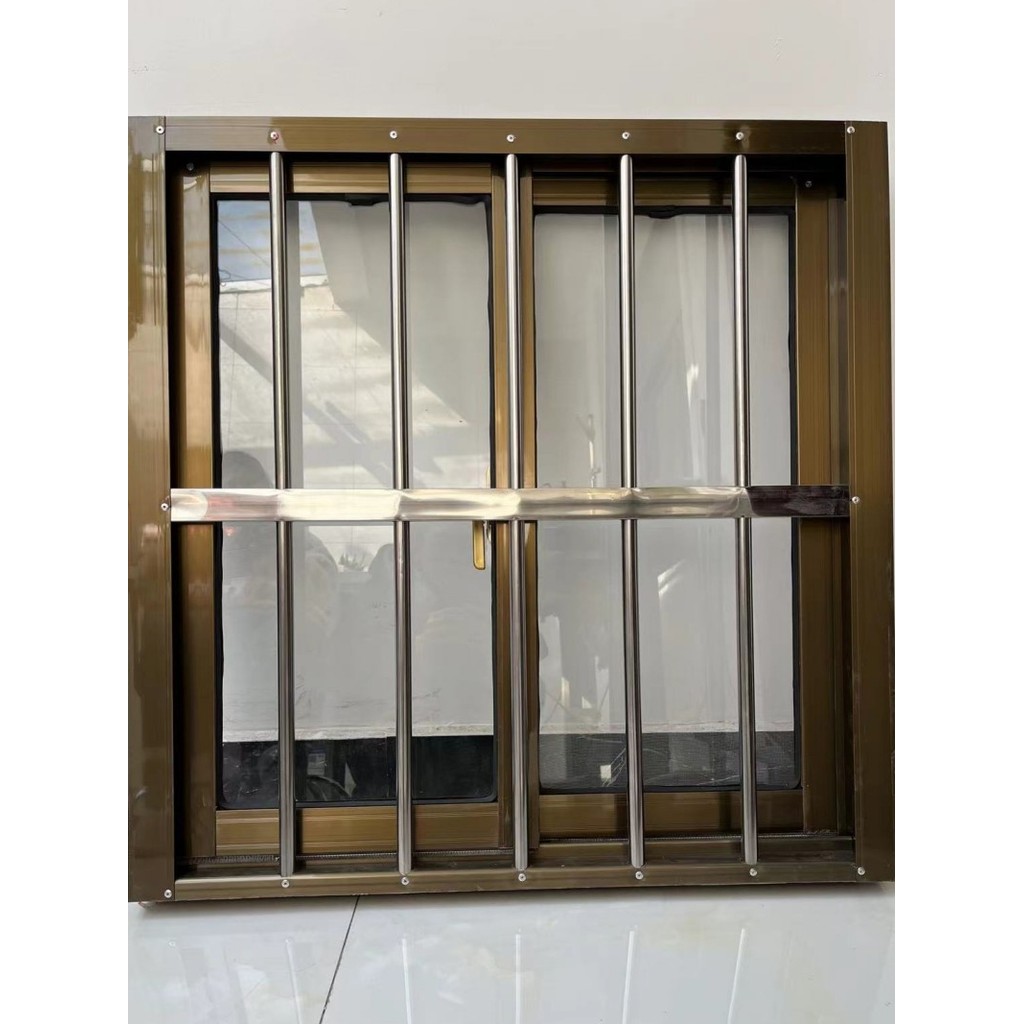 Self-Built House Aluminum Alloy Window Anti-Theft Integrated Sliding ...