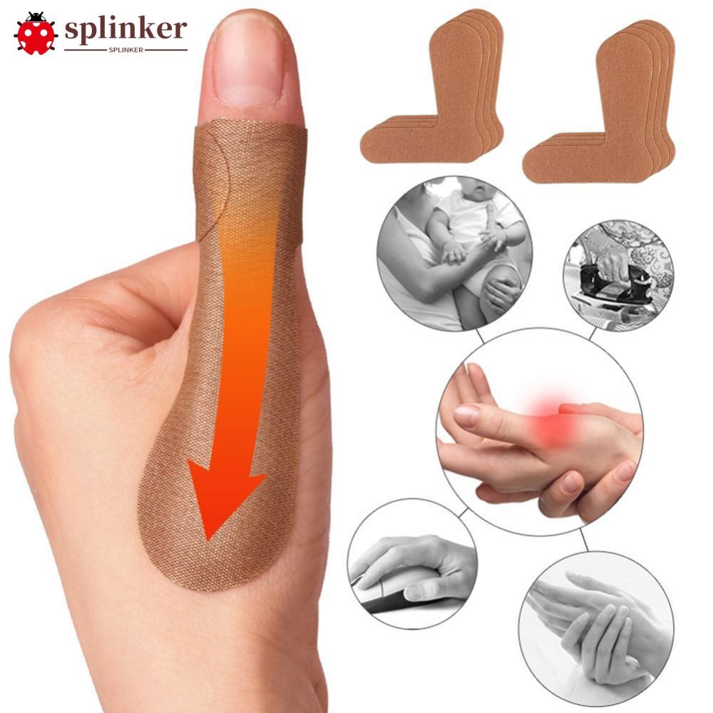 SPLINKER 10pcs Hand Foot Thumb Wrist Tendon Sheath Patches for Finger ...