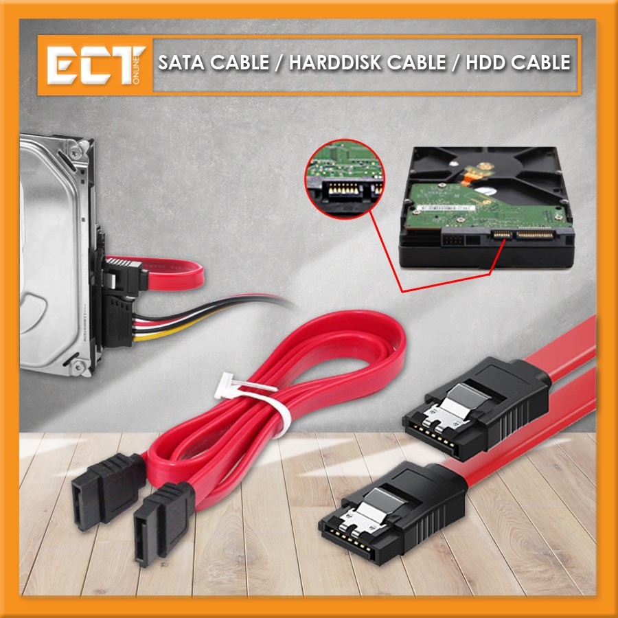 Hard Disk Drive HDD Data Sata to Sata 3.0 6GB/s Cable (Random Colors ...
