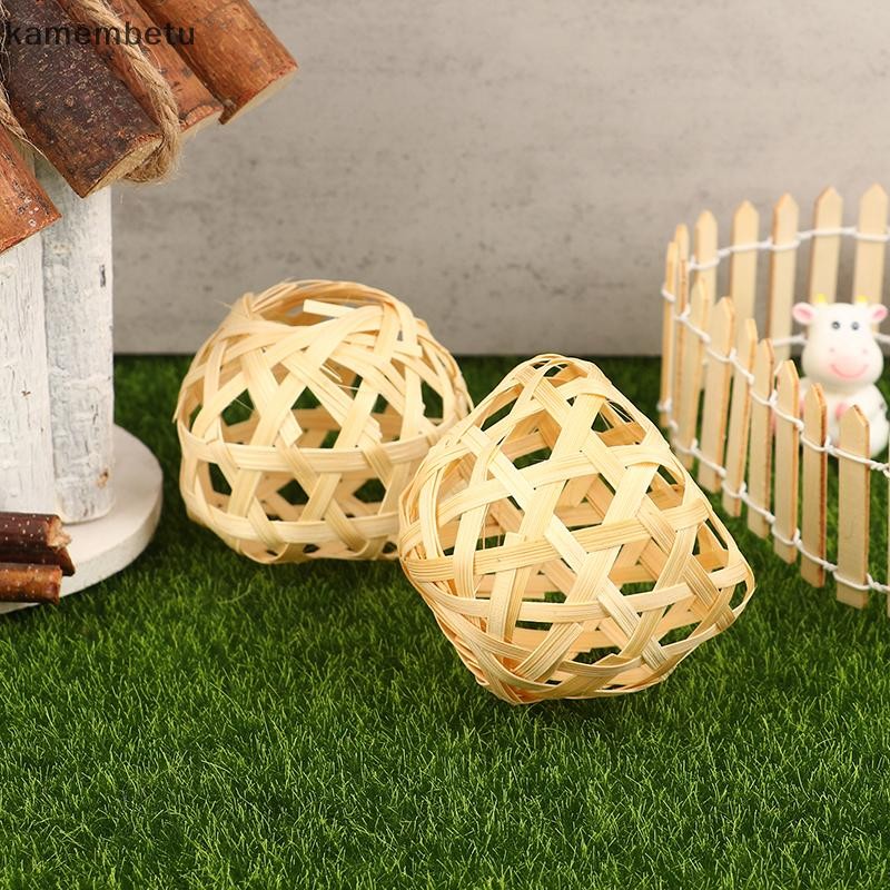 betu 5PCS Bamboo Handwoven Lamp Shade Removable Light Cover Hexagonal ...