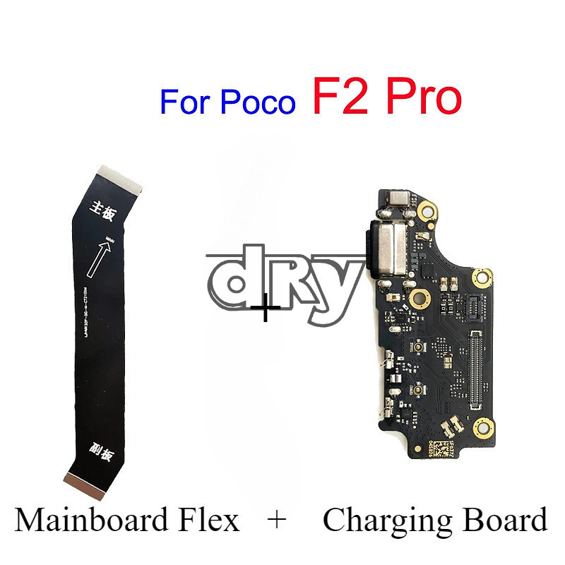 For Poco F2 Pro Charing Port Board Flex Mother Board Mainboard Board ...