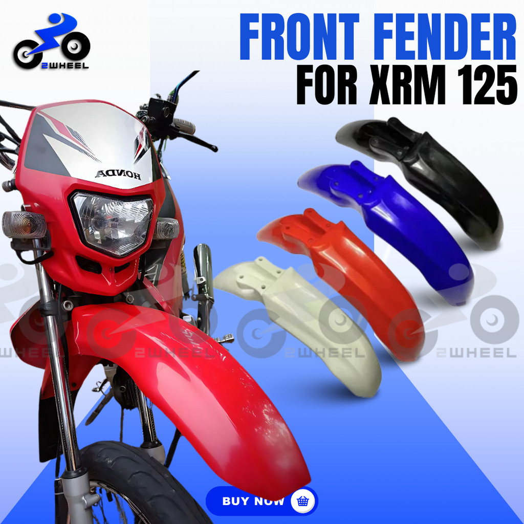 MOTORCYCLE PARTS HONDA XRM 125 FRONT FENDER | Shopee Philippines