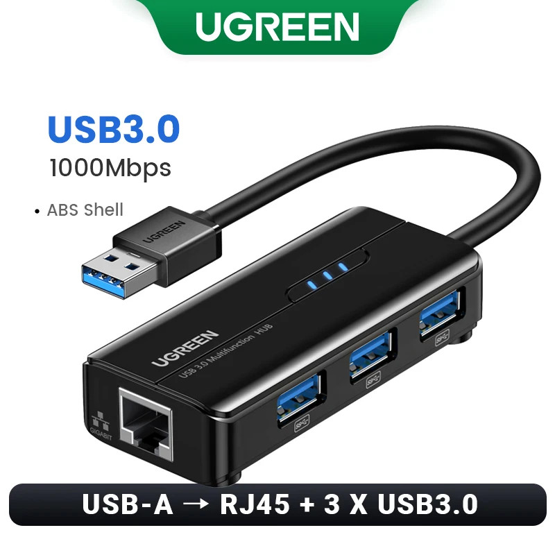 UGREEN Ethernet Adapter Usb to RJ45 Network Card 1000Mbps Usb Network ...