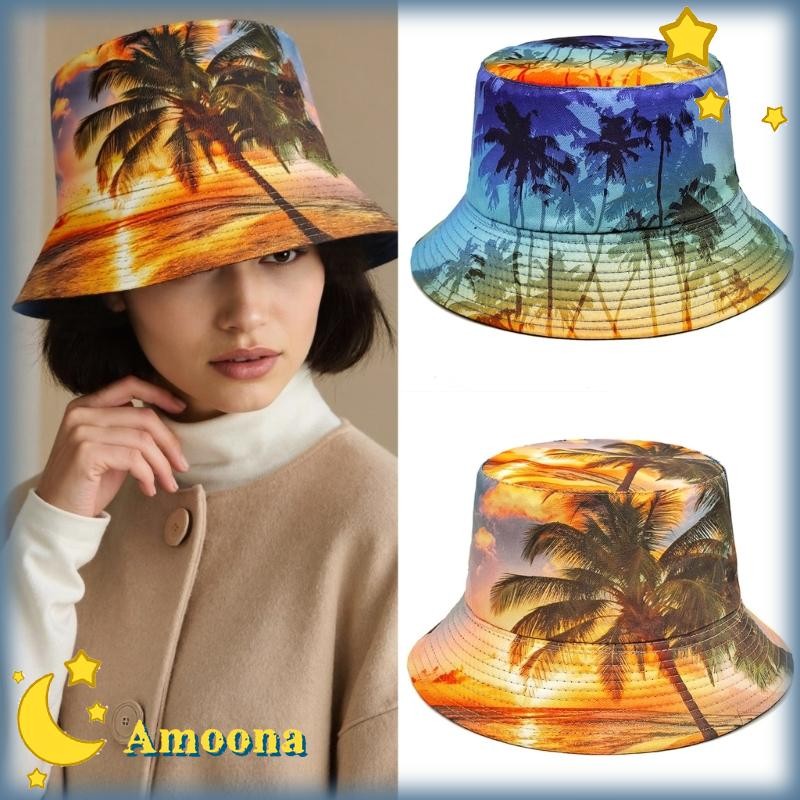 AMOONA Packable Bucket Hat Vacation Fisherman for Adult Beach Trip and ...