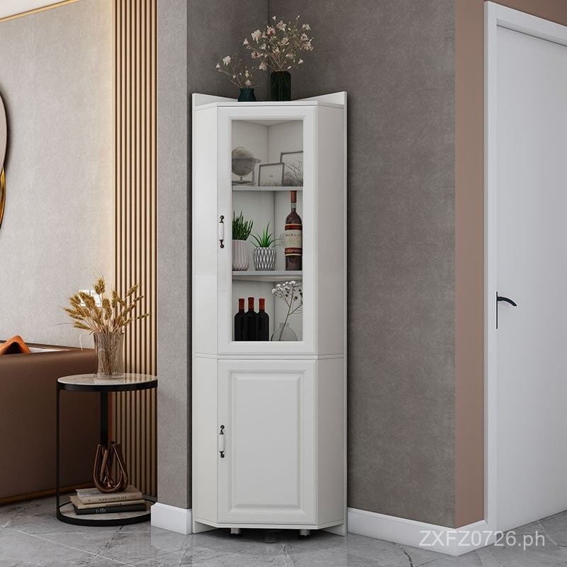 Living Room Storage Corner Kitchen Wine Cabinet Corner Cabinet Corner ...