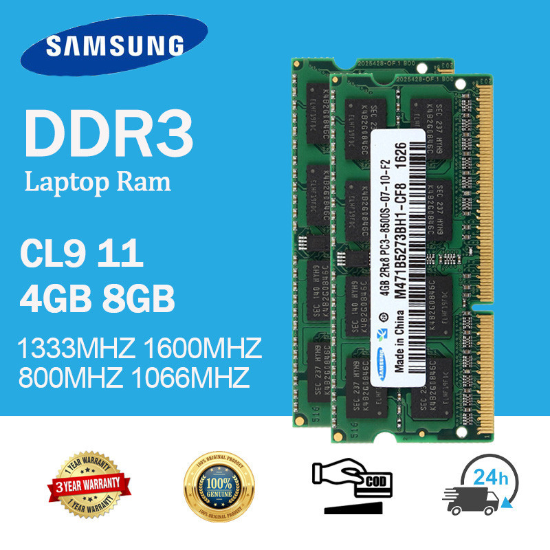 Lot Samsung RAM 1GB 2GB 4GB 8GB DDR2 DDR3 667MHZ 800MHZ 1066MHZ 1333MHZ ...