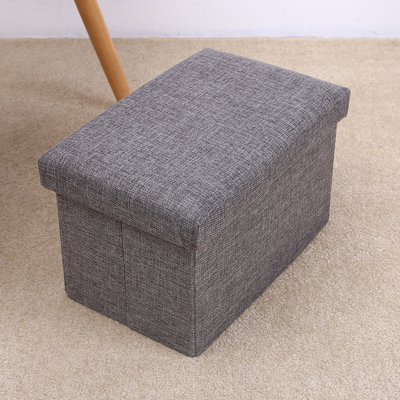 Multi-functional storage stool, easy to fold, suitable for home and ...