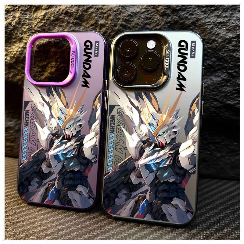Anime Gundam Casing For Iphone 15 Pro Max 11 12 13 14 Pro Max 7 8 Plus ...