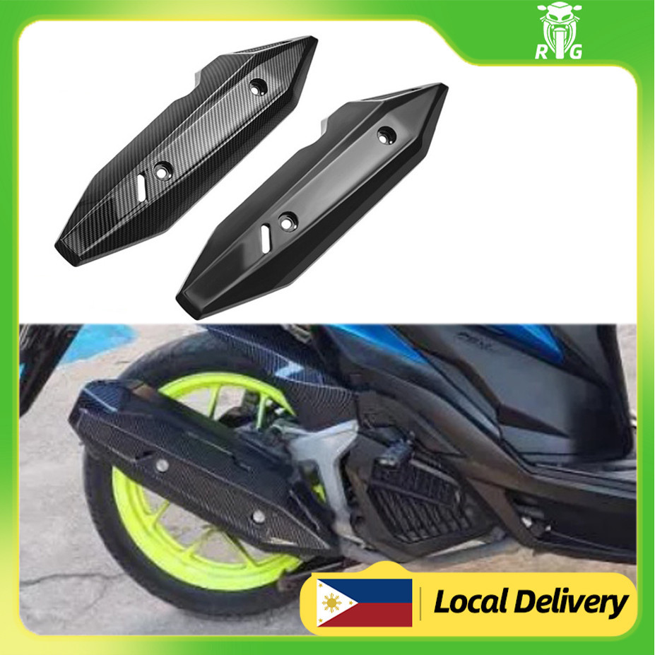 RGMOTOR For Honda Click V2 V3 150i 125i Motorcycle Exhaust Heat Guard ...