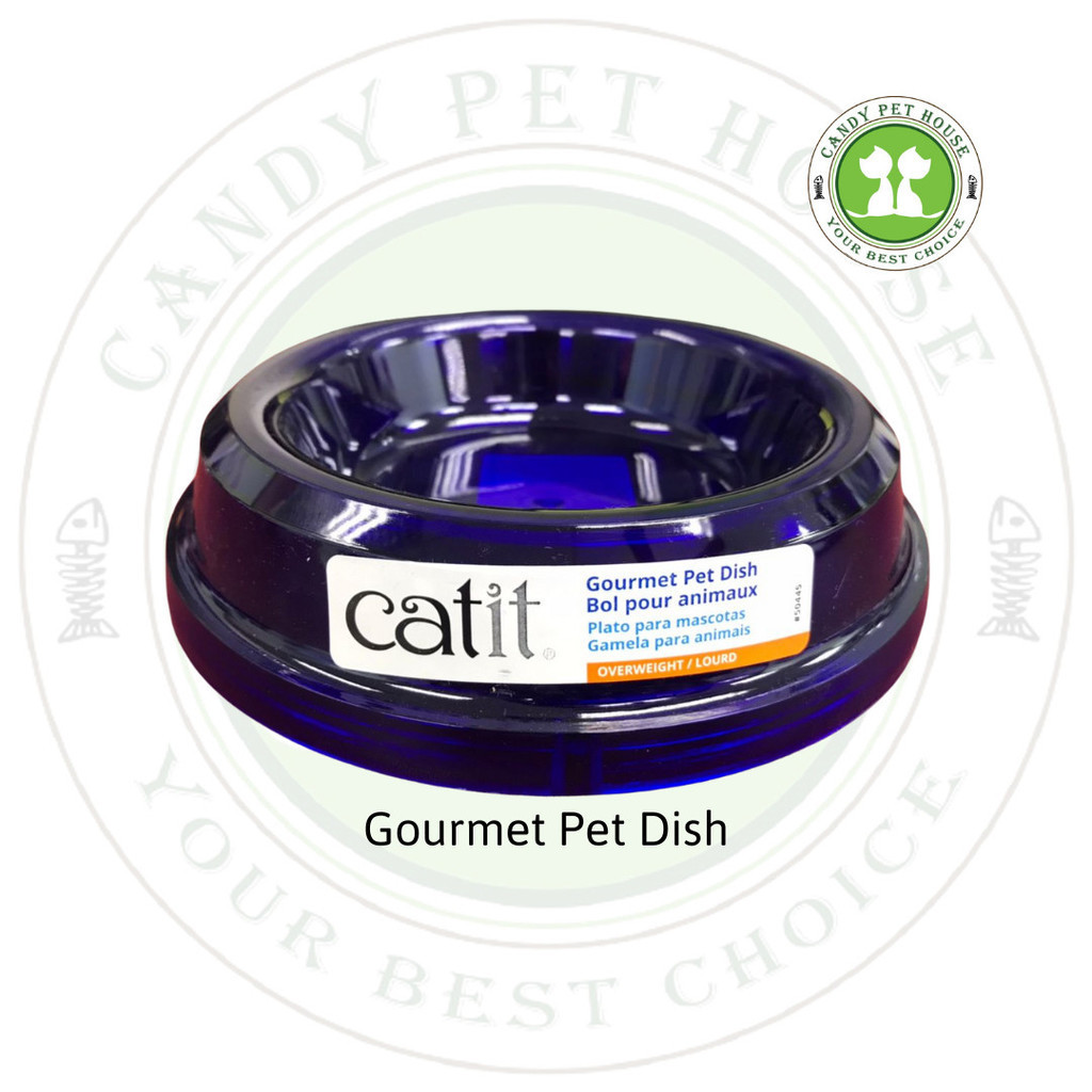 Catit Gourmet Overweight Pet Dish (Blue) | Shopee Philippines
