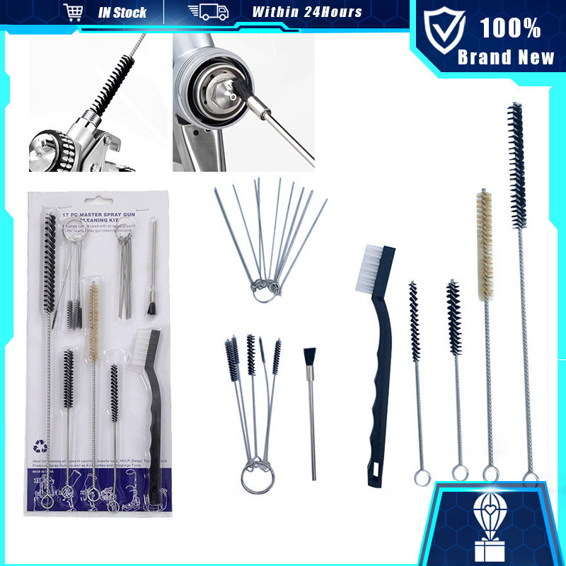 21Pcs Nozzle Cleaning Needle Multi-Purpose Spray Nozzle Brush Set ...