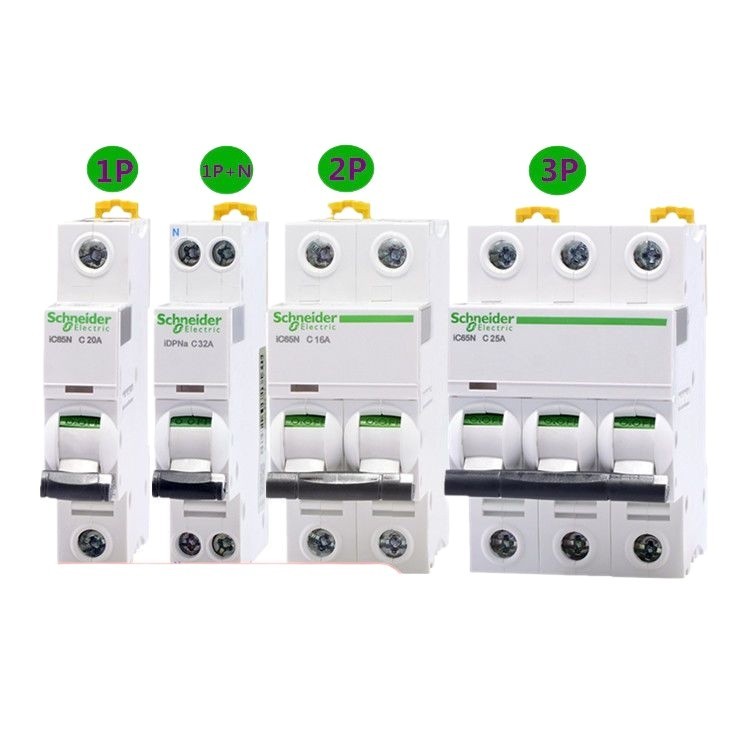 Genuine Schneider air open iC65N small circuit breaker 1P 2P 3P 4P air ...