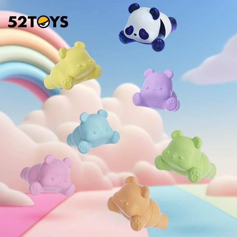 52toys Panda Roll Blind Box Chinese Panda Toys Dopamine Panda Surprise ...