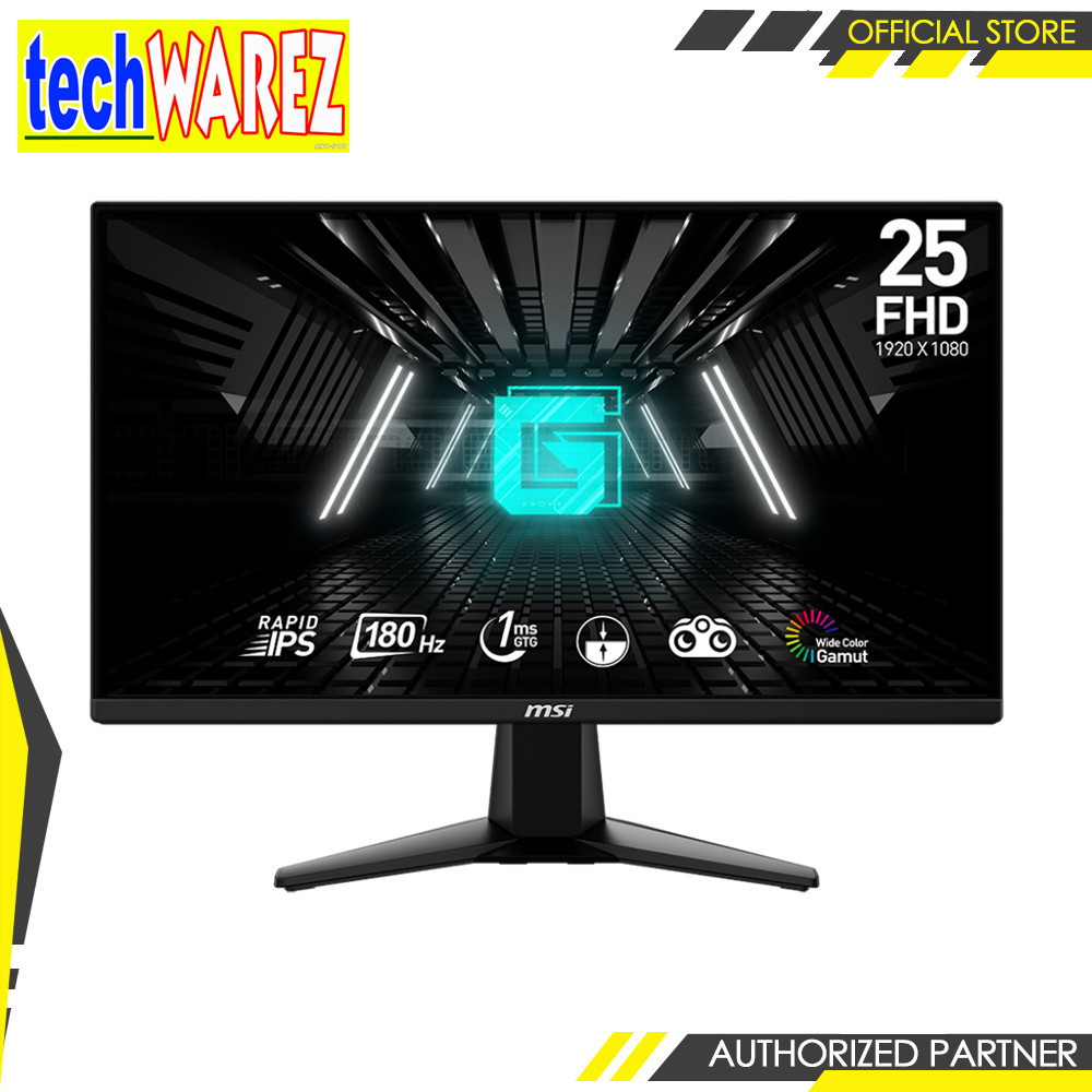 MSI G255F IPS Gaming Monitor - 24.5-inch FHD 1080p 180Hz 1ms RapidIPS ...