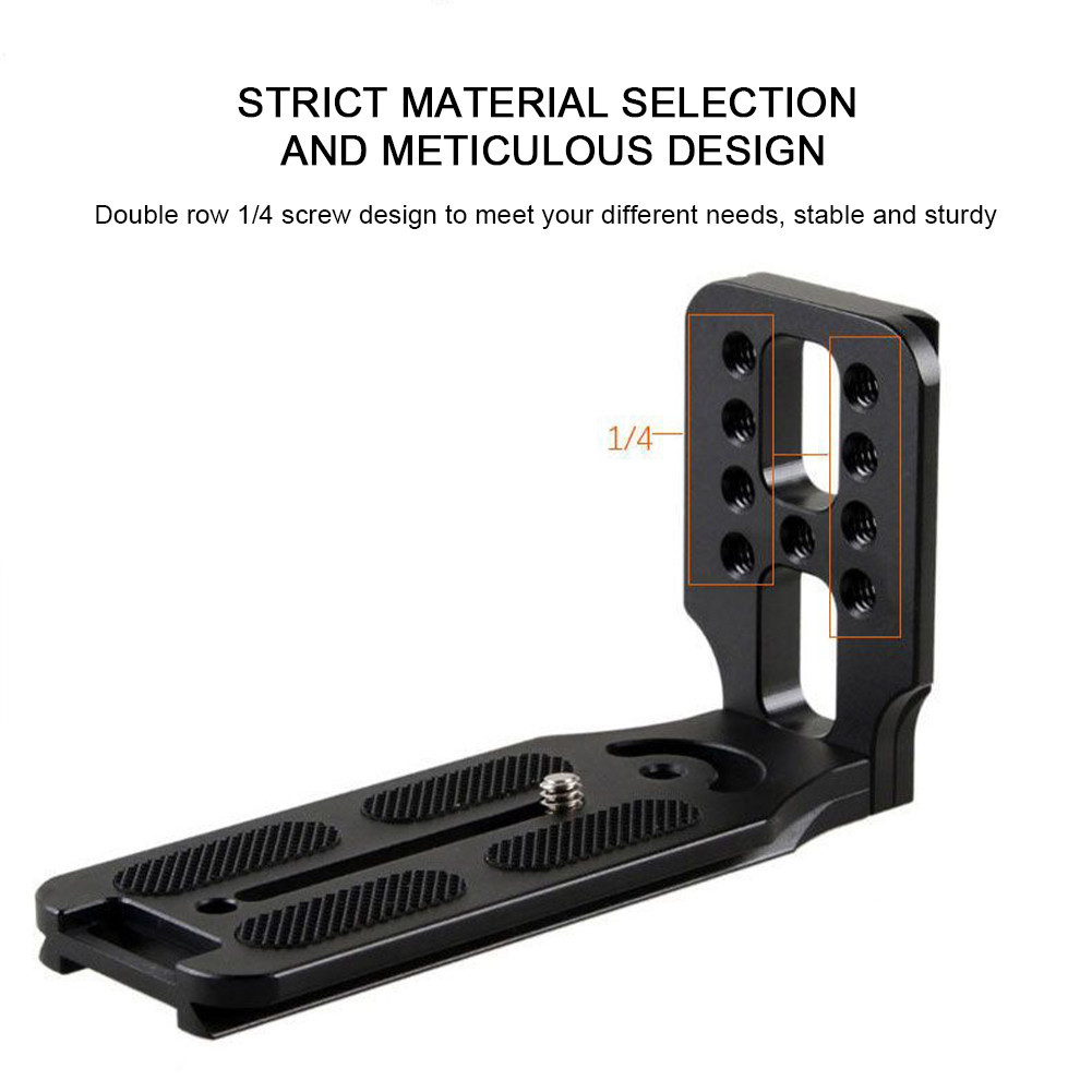 2 PCS Camera Vertical Shot L Bracket Quick Release L Plate for Canon ...