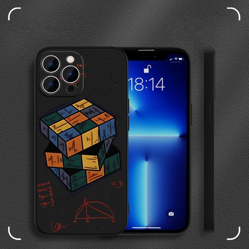 Ang rubik's cube mobile phone case ay angkop para sa Xiaomi 13 Redmi A1 ...