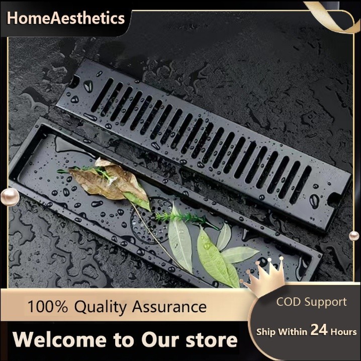 304 Linear Floor Drain HOLE & TILE/CONCEALED design | Shopee Philippines