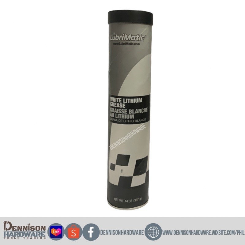 Lubrimatic 14oz. White Lithium tube grease | Shopee Philippines