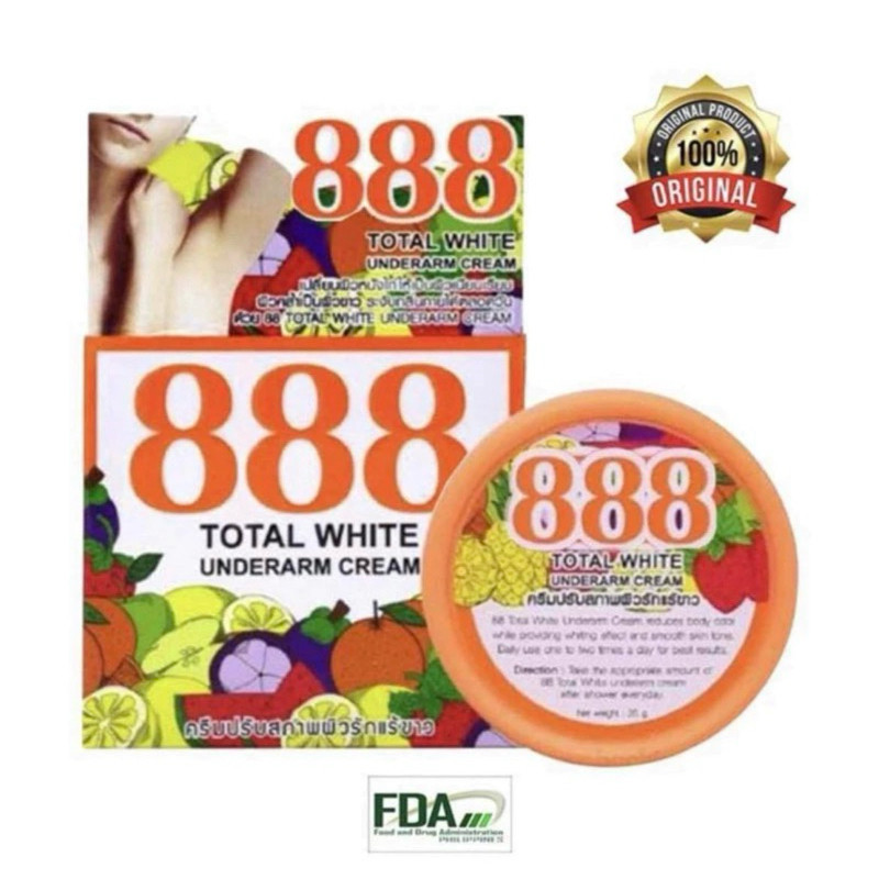888 Whitening Cream from Thailand (for underarm, knees, elbow) | Shopee ...