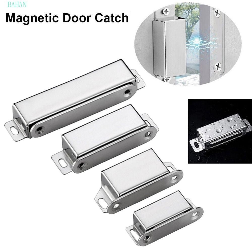 BAHAN Cabinet Latches, Hardware Stainless Steel Magnetic Door Catch ...