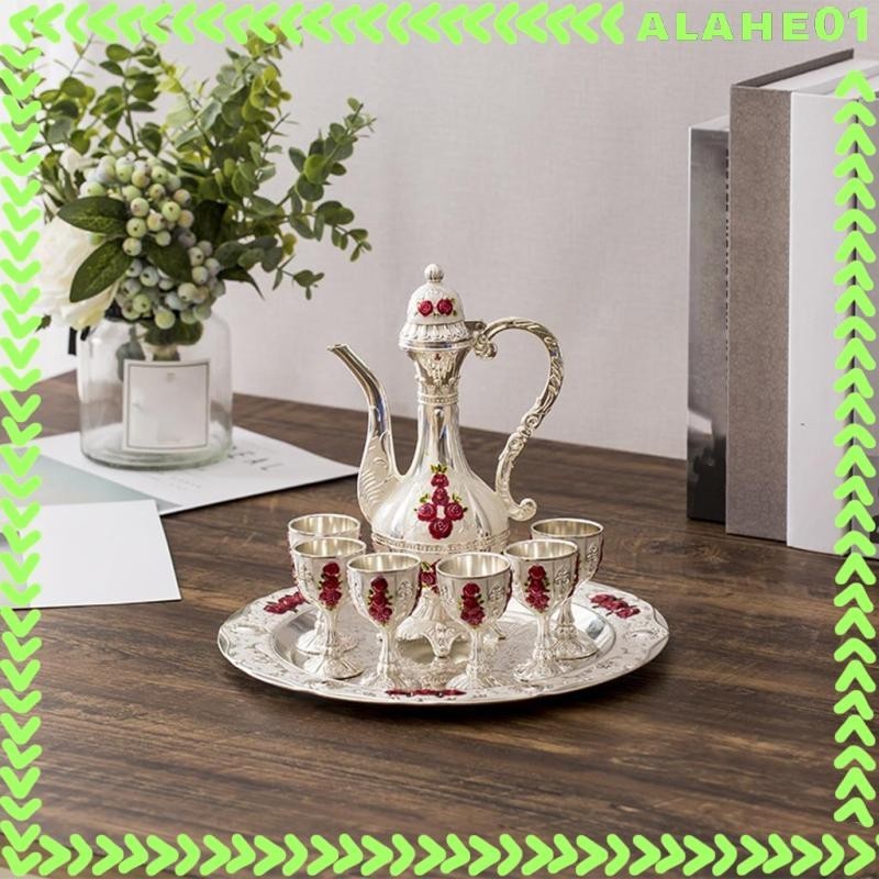 [Alahe] European Noble Set Sake Pot Dispenser Bar Bottle Wedding Gift ...