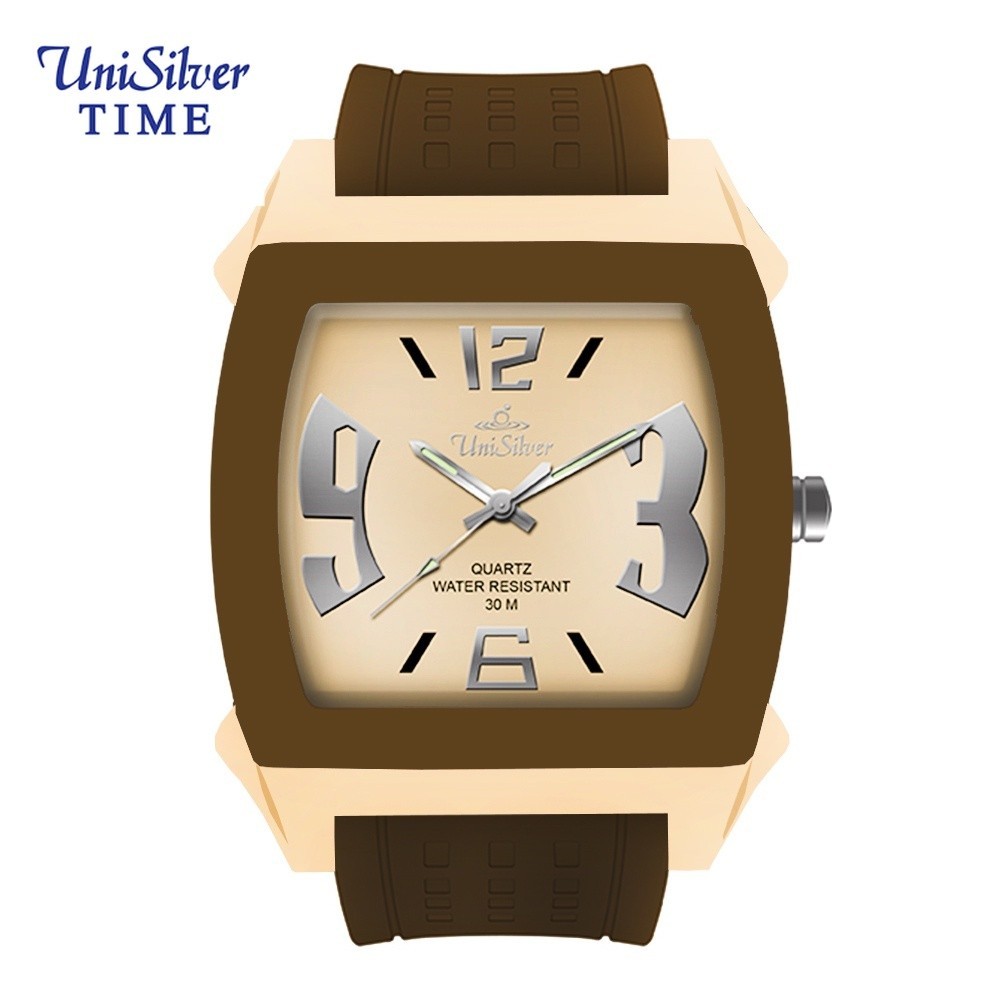 UniSilver TIME KANDY KRUSHHH Women's Medium Analog Light Brown/Brown ...