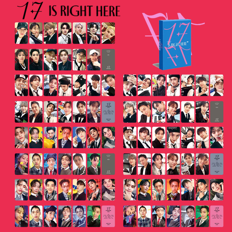 7-13pcs SEVENTEEN Lomo Cards 17 is right here HEAVEN FML UMS Photocards S.Coups Hoshi JOSHUA ...