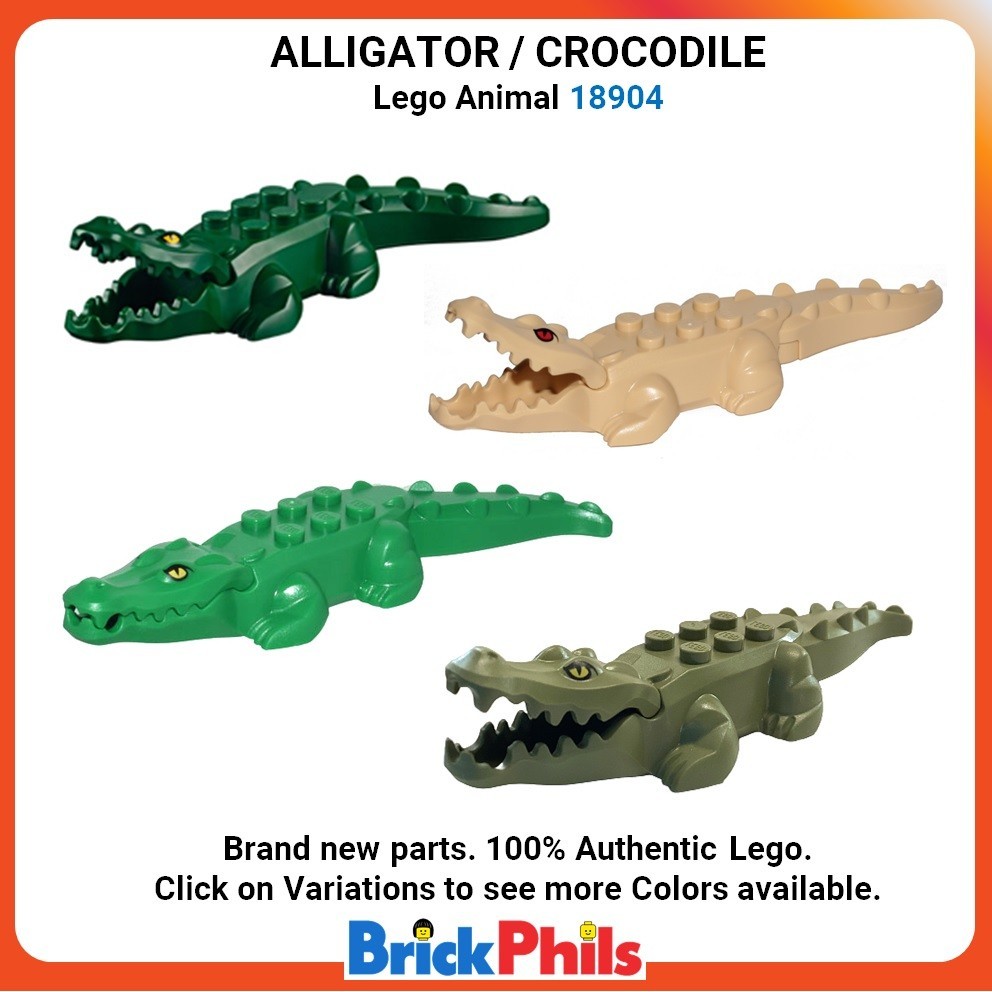 Lego Animal 18904 Alligator / Crocodile | Shopee Philippines