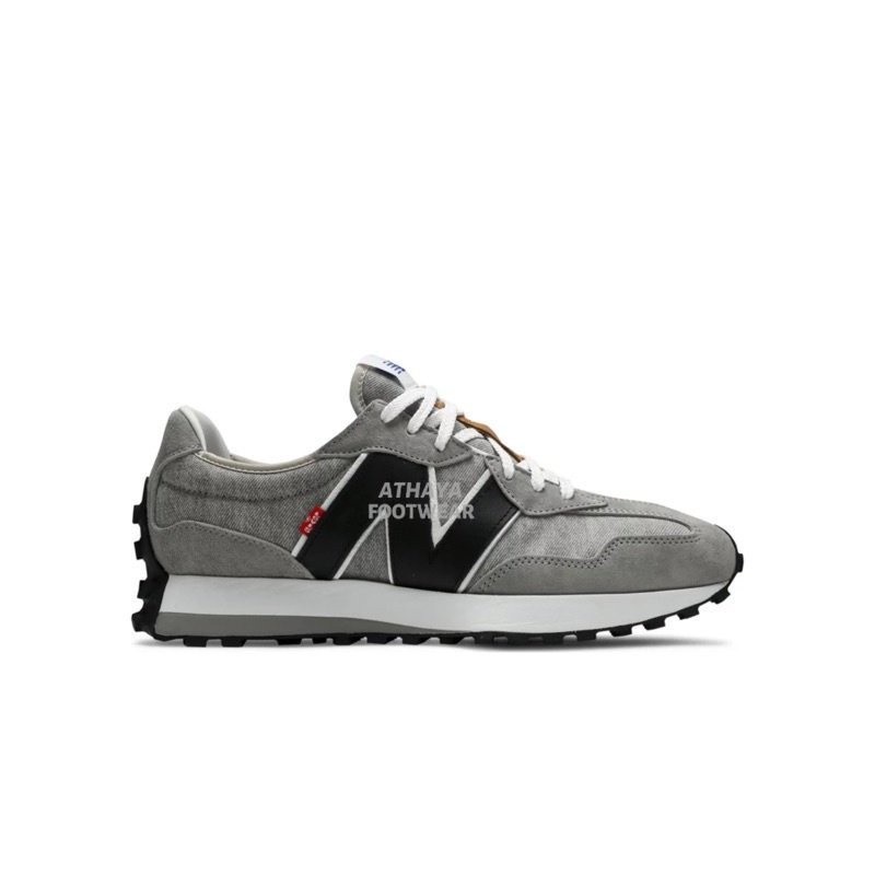 New Balance 327 NB327 Sneakers Grey Denim "SKU MS327LVB" Unisex 100% ...