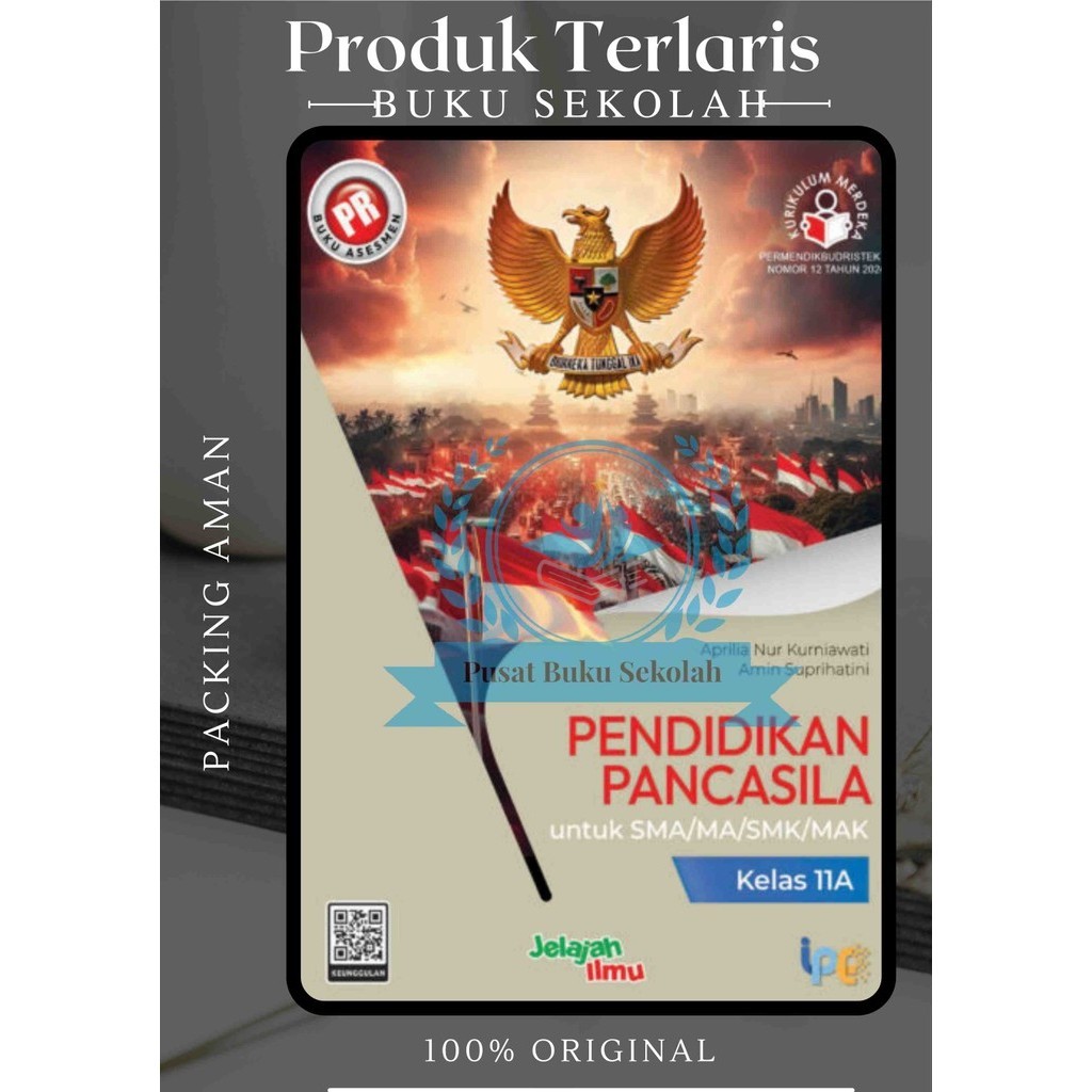 Pr Book/Lks PPKN Class 11/XI SMA/Ma Semester 1 Curriculum Merdeka Intan ...