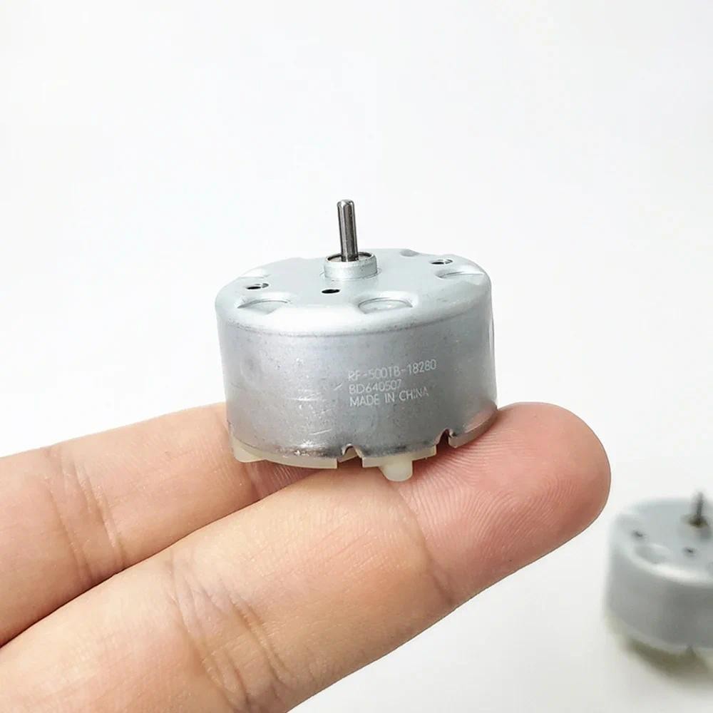 Mabuchi RF-500TB-18280 Mini DC Motor DC 3V-5V 4500RPM 32MM Round Motor ...