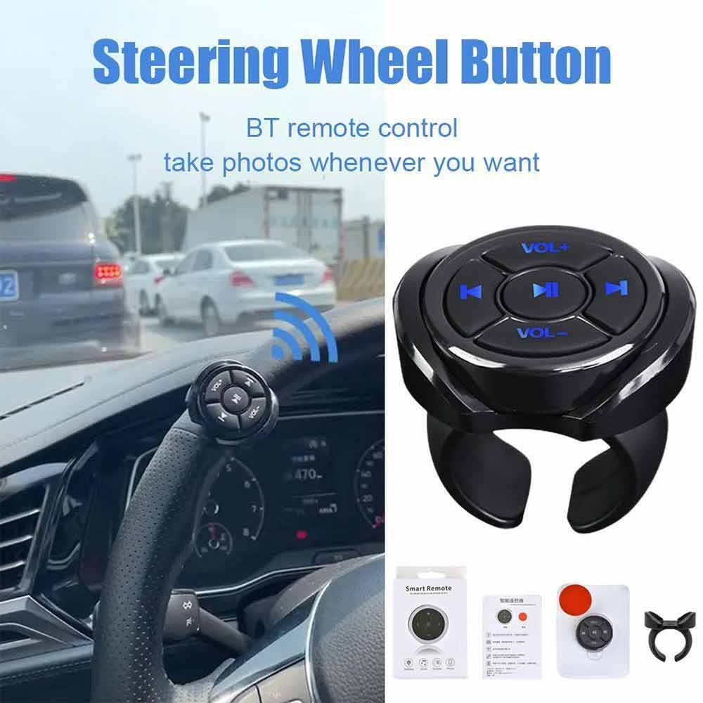Bluetooth wireless remote control of car steering wheel | Shopee ...