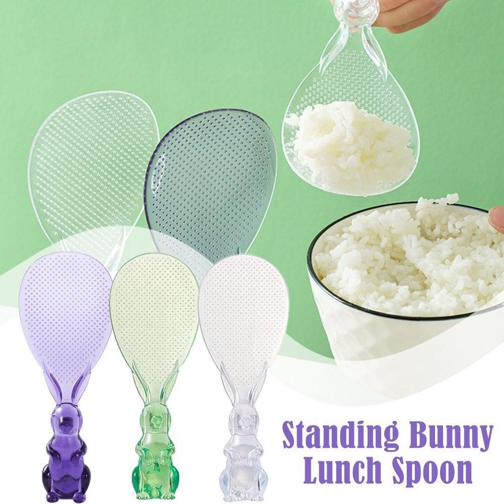 Nonstick Bunny Shaped Rice Scoop By Sudu Nasi Conveniently Pick And ...