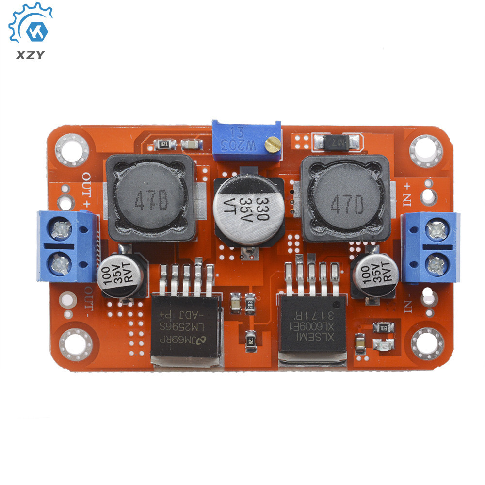 XL6009/LM2596 Automatic Buck-Boost Solar Panel DC-DC Buck-Boost ...