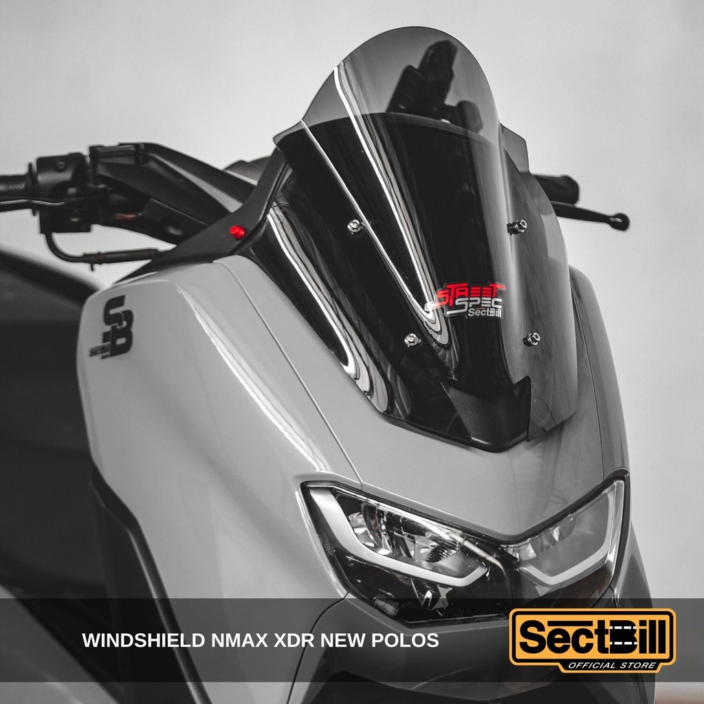 Windshield Ws Visor All New Nmax V2 Sectbill XDR Plain Made In ...