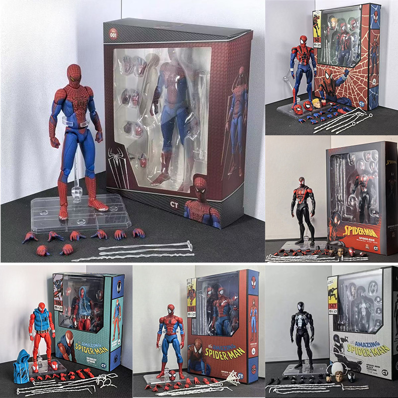 CT001 SpiderMan Action Figure The Amazing Spider-Man MAFEX Andrew ...