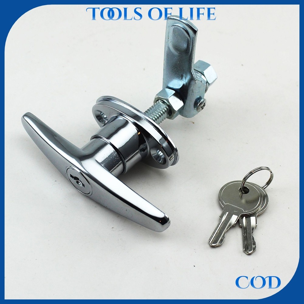 FSFO_Zinc alloy T Handle Lock Kit with Keys Camper Attachment for Truck ...