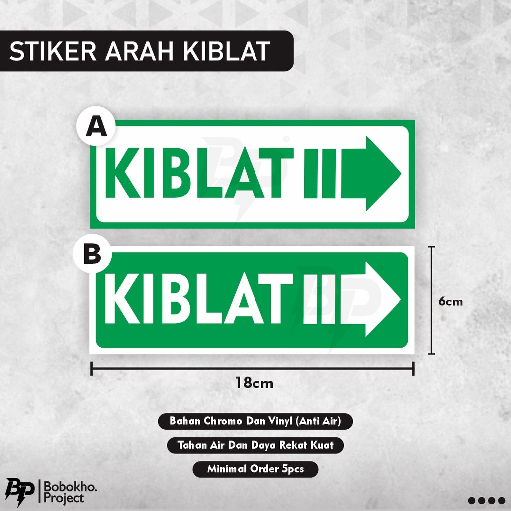 Qibla Sticker / Qibla sticker / Qibla direction sticker / Qibla ...