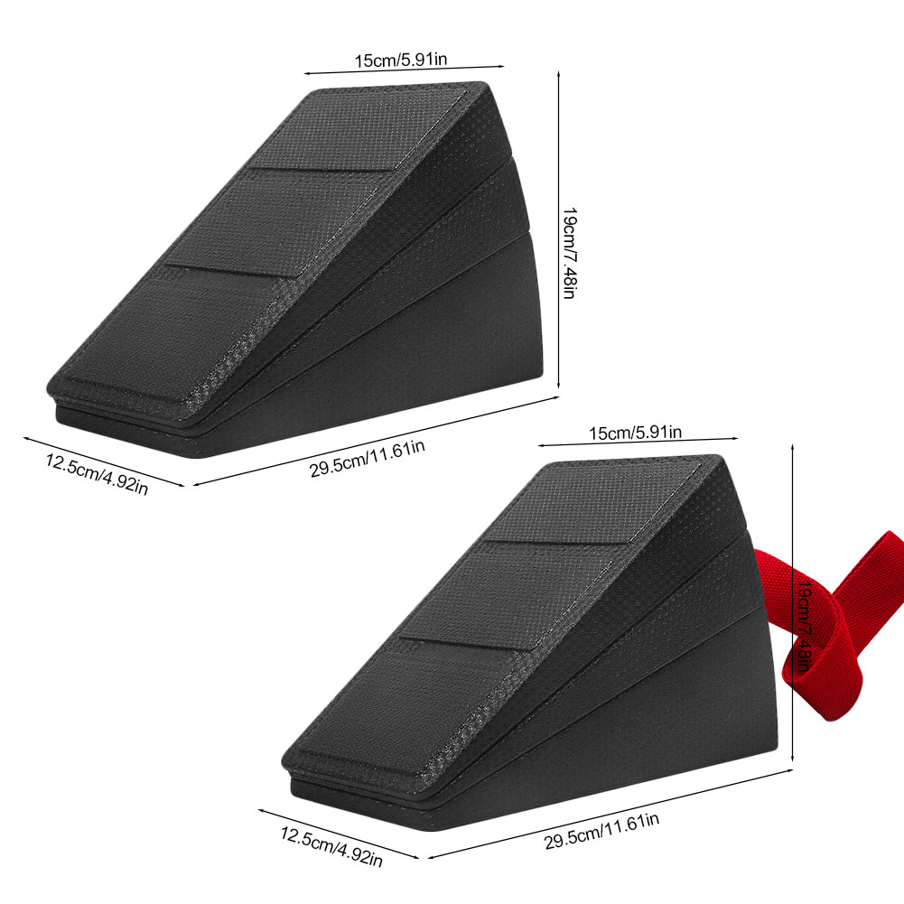 3Pcs Squat Wedge Block Calf Stretcher Adjustable Calf Raise Block Foot ...