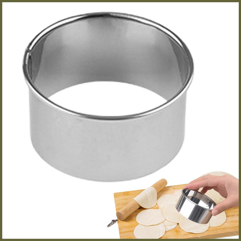 Round Cake Cutter Rings Stainless Steel Donut Cutter Ring Molds ...