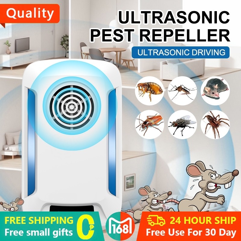 Ultrasonic Pest Repeller Equipment Sound waves to repel mice Electric ...
