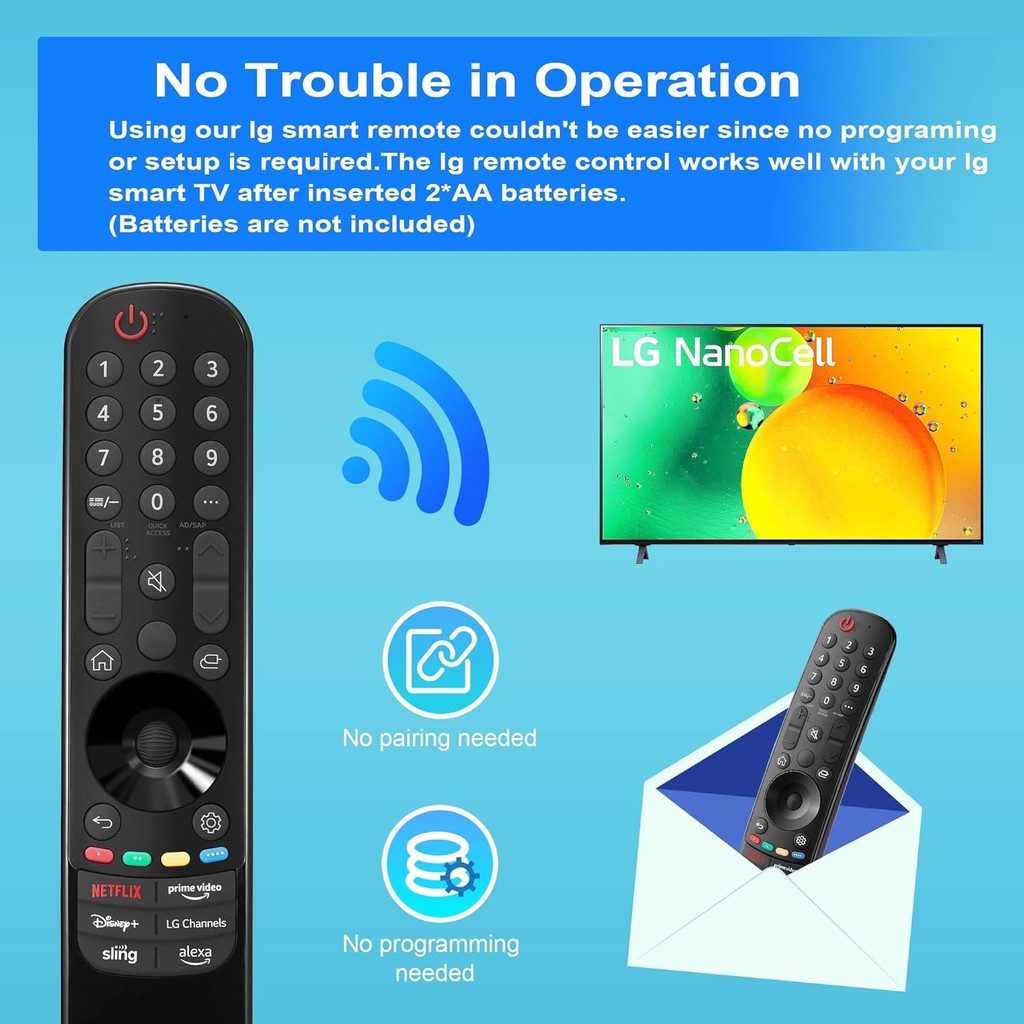 Replacement for LG Magic Remote Universal Remote for LG Smart TV Remote ...