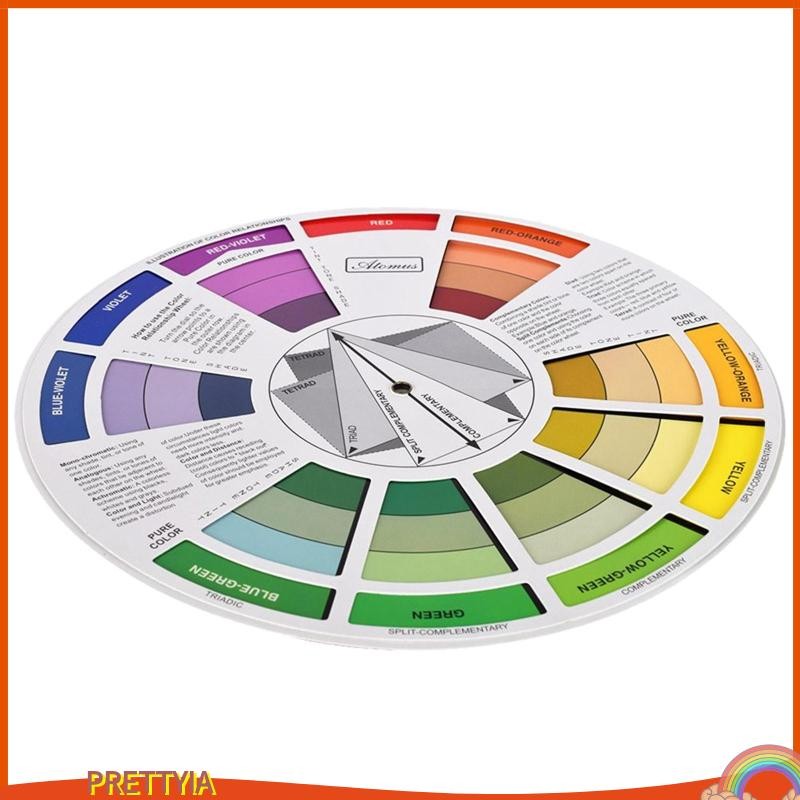 [PrettyiaPH] Artist color Wheel Paint Color Mixing Guide and Harmony ...