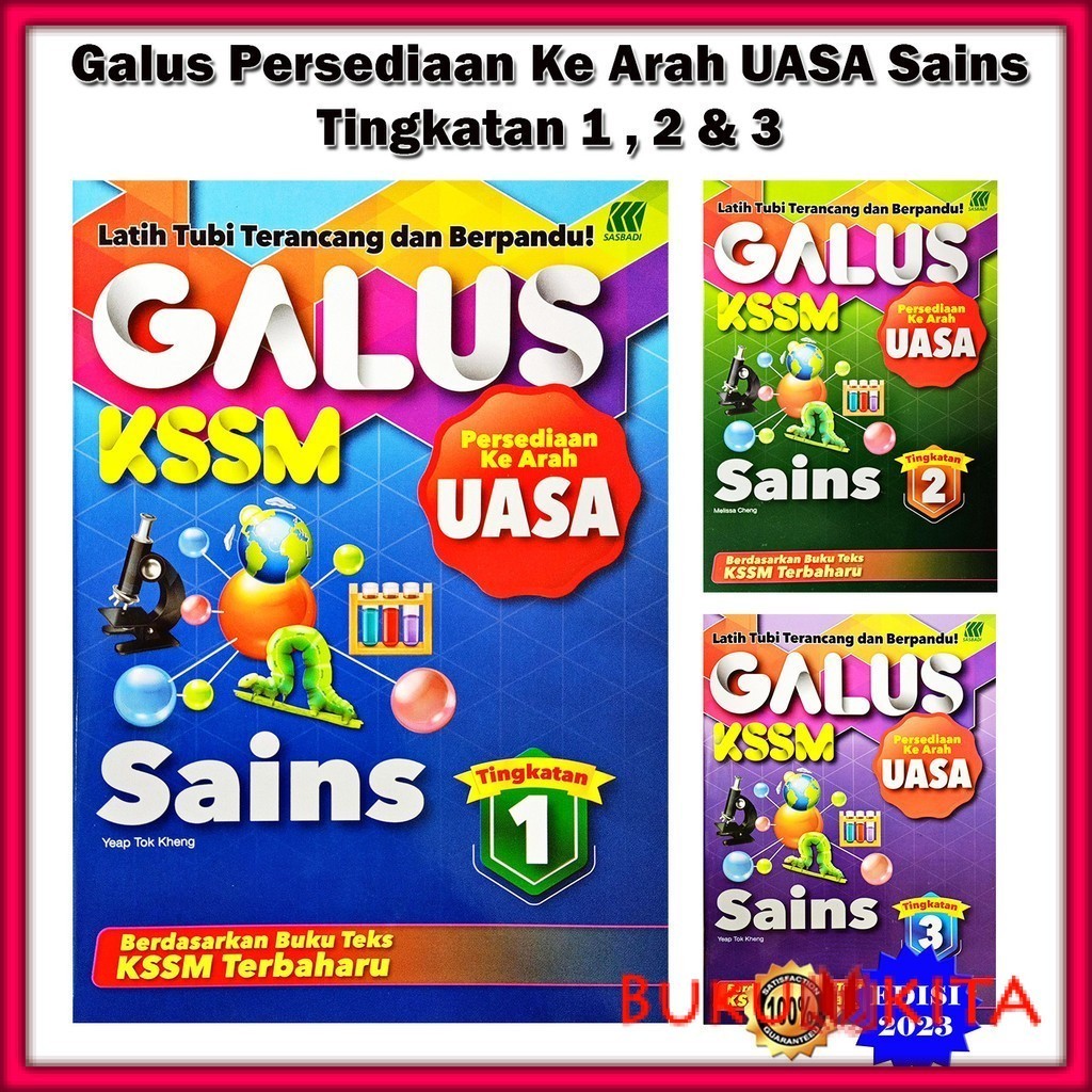 Training Book: GALUS KSSM Instructions Towards UASA Science Form 1 / 2 ...