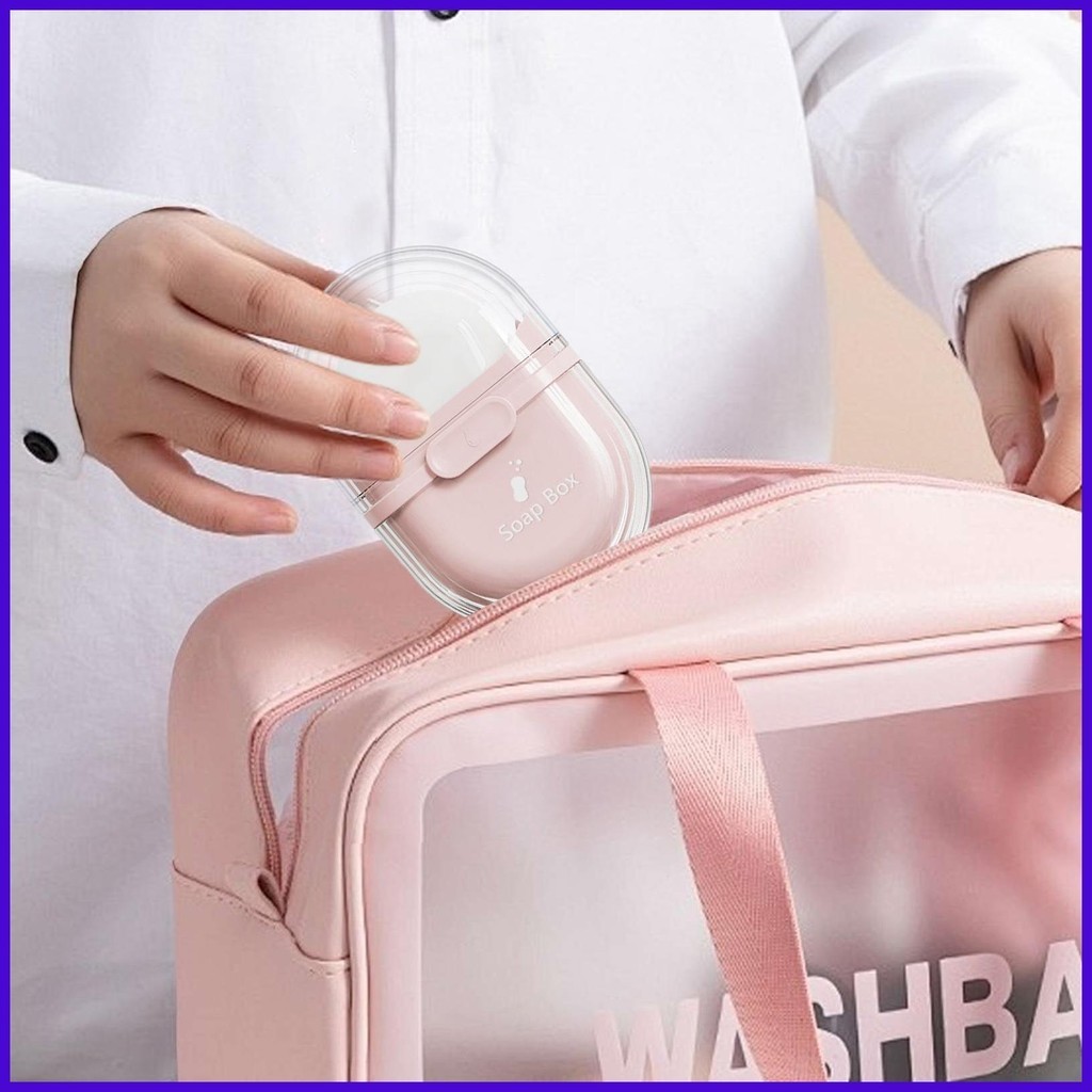 Portable Shampoo Bar Case Travel-Friendly Bar Holder Box Leak Proof ...