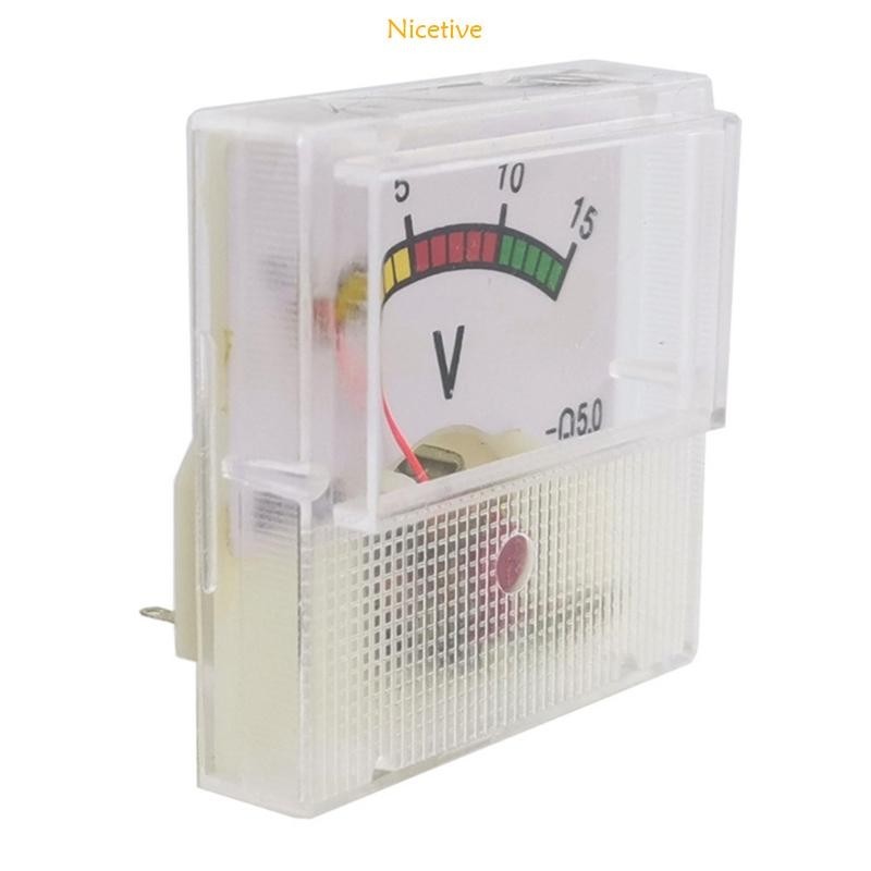NICE DC15V Panel Meter Voltmeter For Voltage Testing Voltage Tester ...