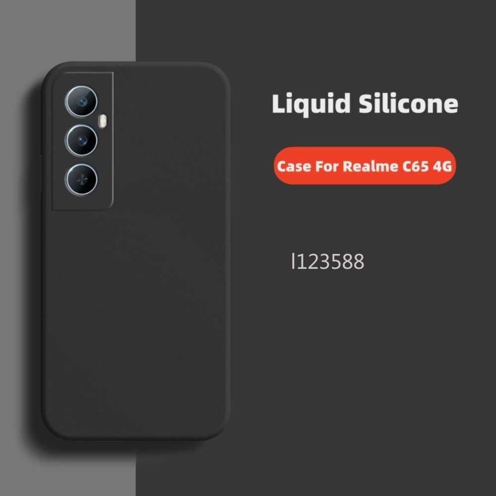 Casing For Realme C65 RealmeC65 C 65 4G 2024 Cover Shockproof Liquid ...